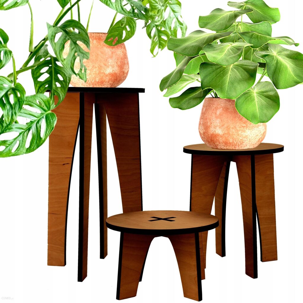 Drewniany Kwietnik Stoj cy 3szt Loft Na Kwiaty Ringy drewniany-kwietnik-stoj-cy-3szt-loft-na-kwiaty-ringy